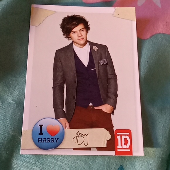 Harry Styles | Toys | Harry Styles Sign Card | Poshmark